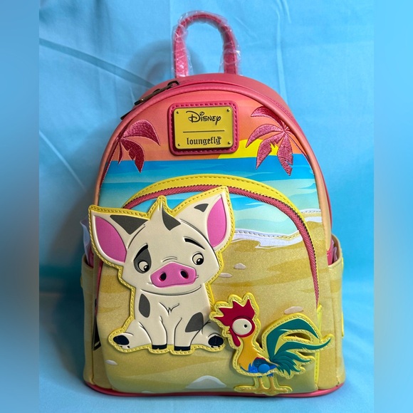 Loungefly | Bags | Loungefly X Disney Moana Pua Hei Hei Poseable ...